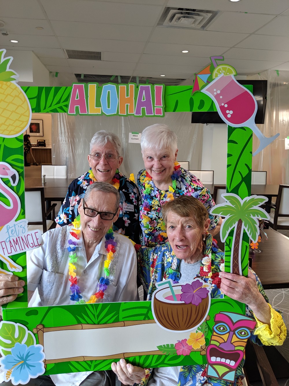 Hawaiian Luau at Assisted Living Centre | Presentation Manor
