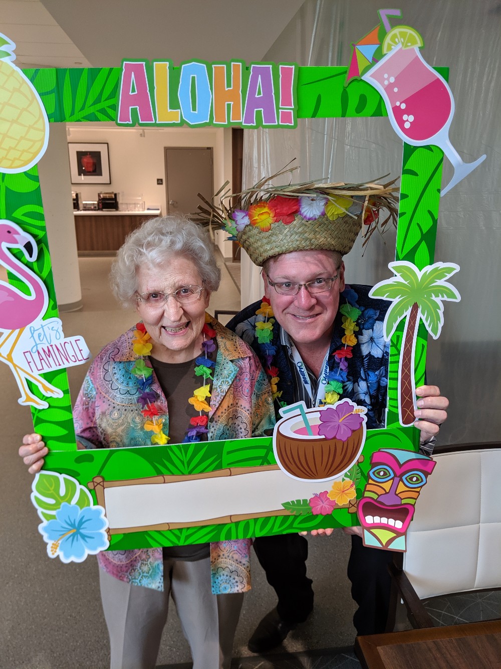 Hawaiian Luau at Assisted Living Centre | Presentation Manor