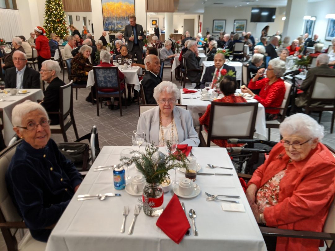 Senior Living Christmas Dinner 2019 | Presentation Manor